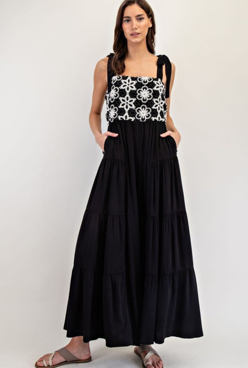 Floral Tiered Jumpsuit – Rustic Impulse Boutique