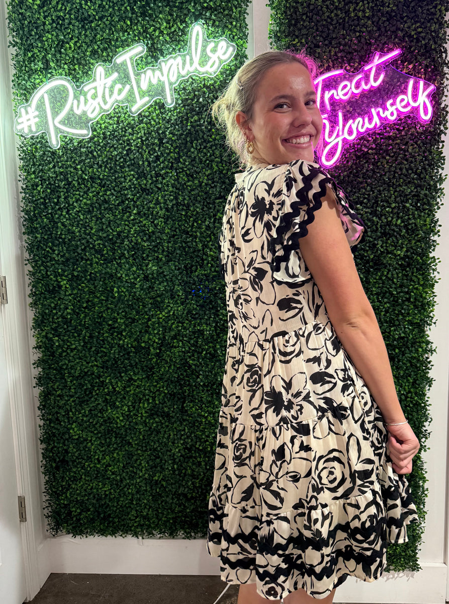 Rick Rack Dress – Rustic Impulse Boutique